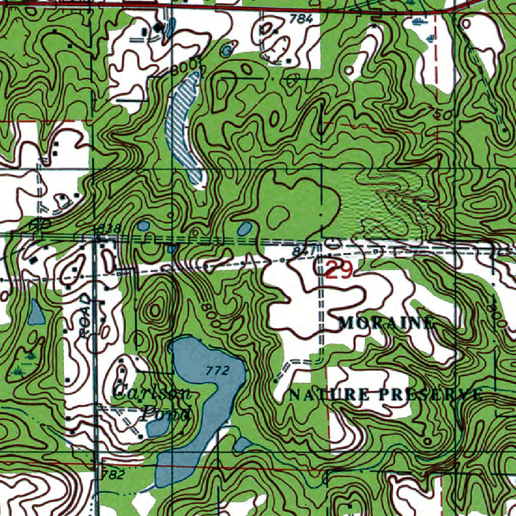 IN-Chesterton: Authoritative US Topos 1991 Map by Western Michigan ...