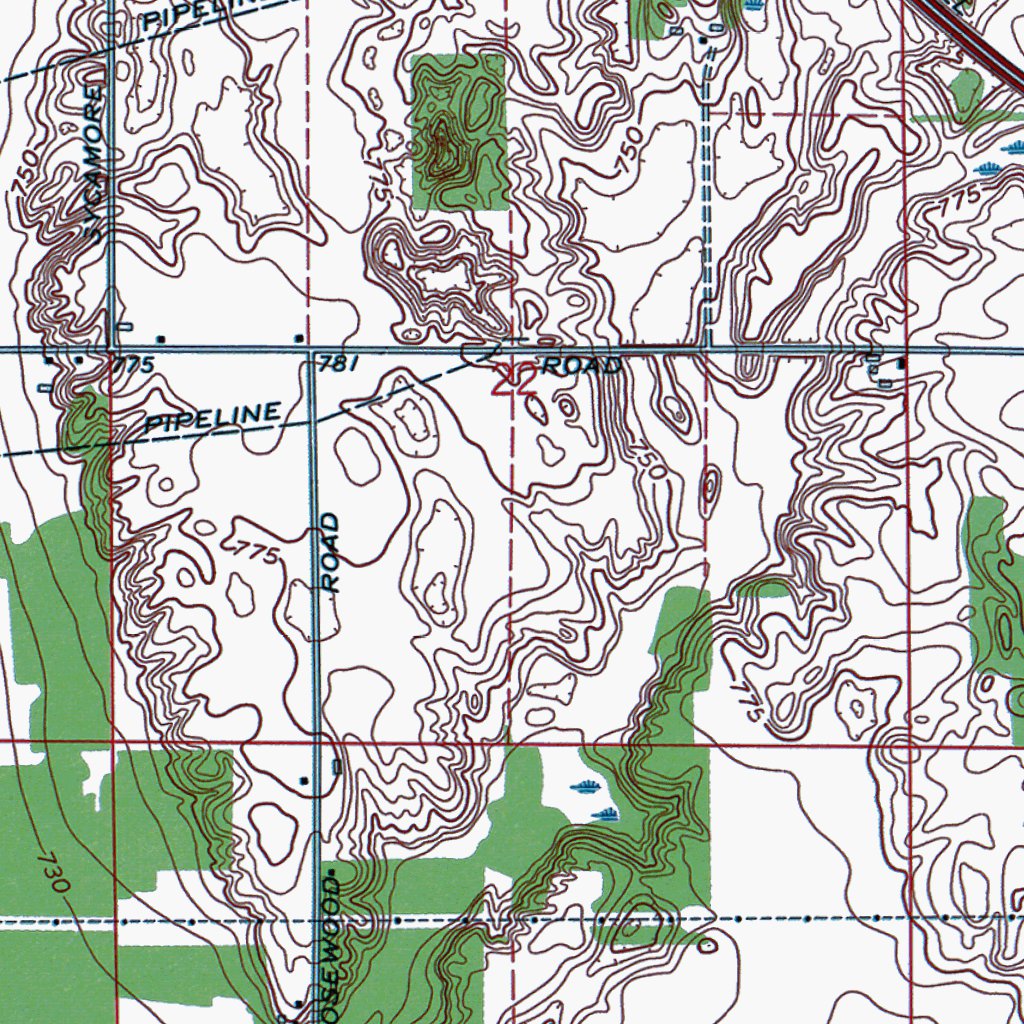 IN-Lydick: Authoritative US Topos 1969 Map by Western Michigan ...