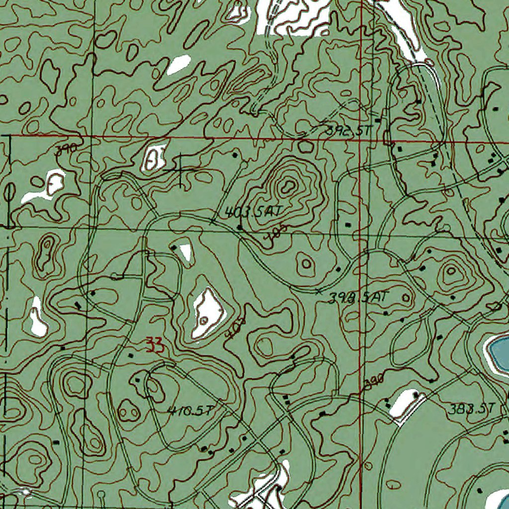 MI-Alba: Authoritative US Topos 1985 Map by Western Michigan University ...