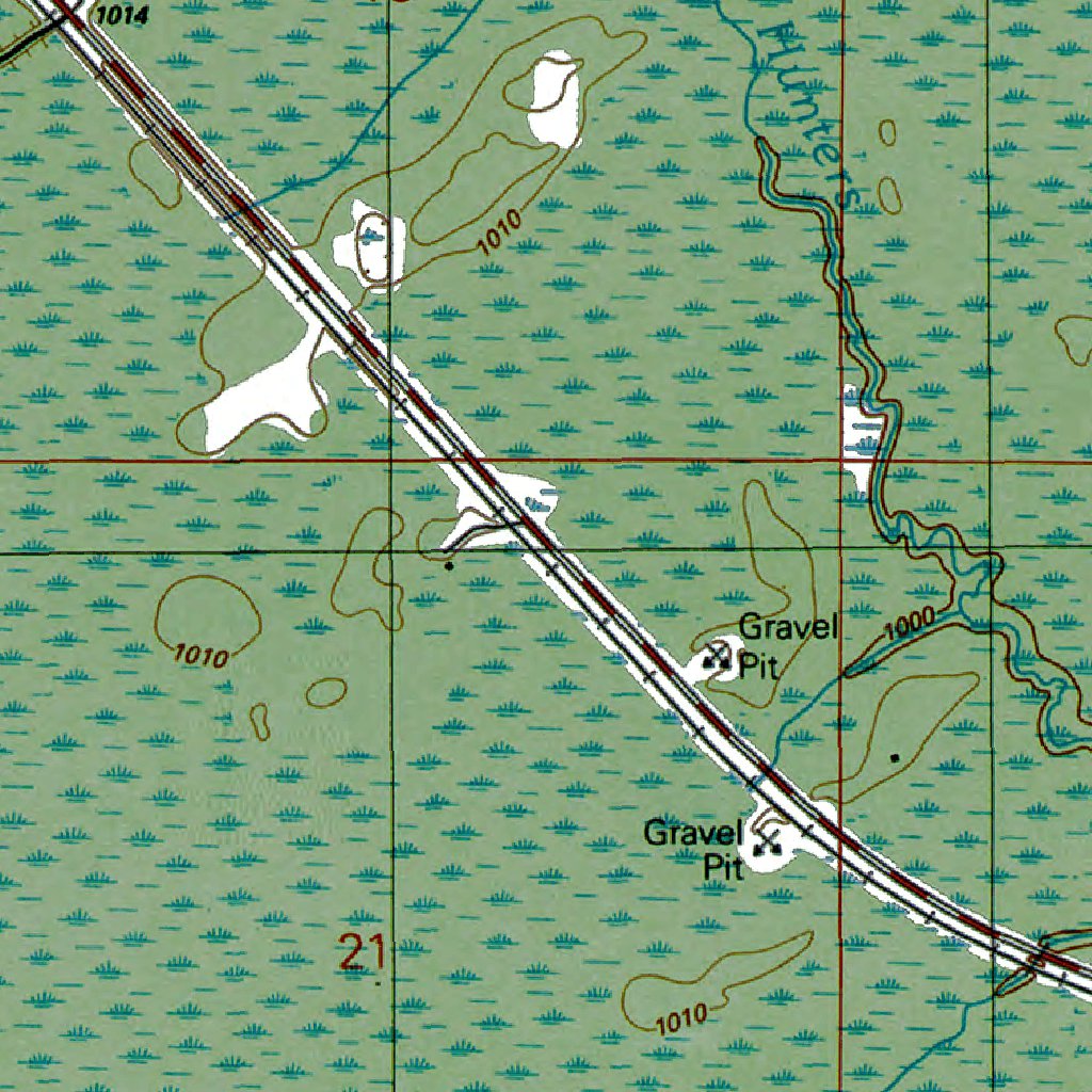 MI-Arnold: Authoritative US Topos 1989 Map by Western Michigan ...
