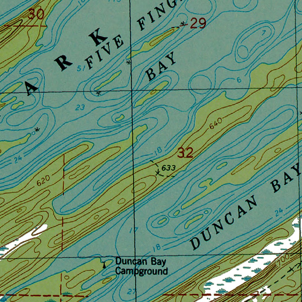 MI-Belle Harbor: Authoritative US Topos 1985 Map by Western Michigan ...