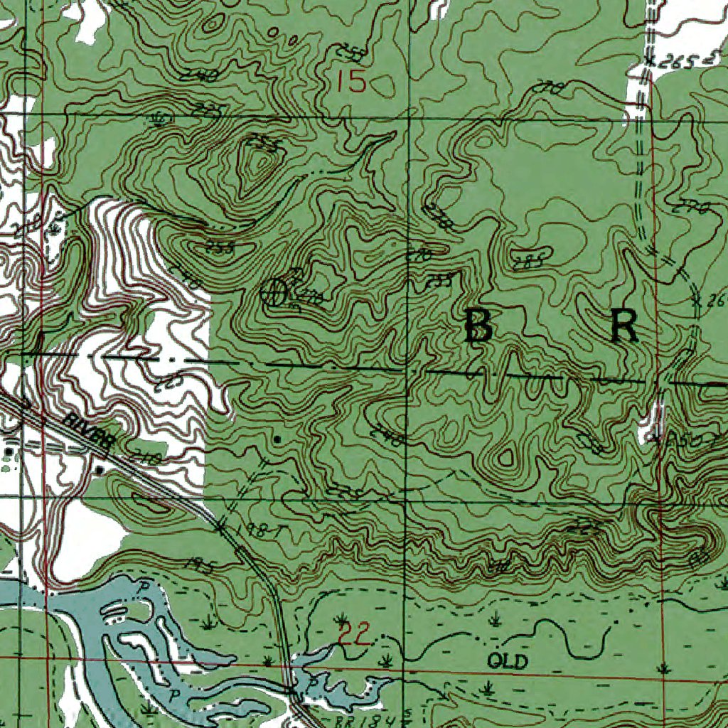 MI-Brethren: Authoritative US Topos 1982 Map by Western Michigan ...