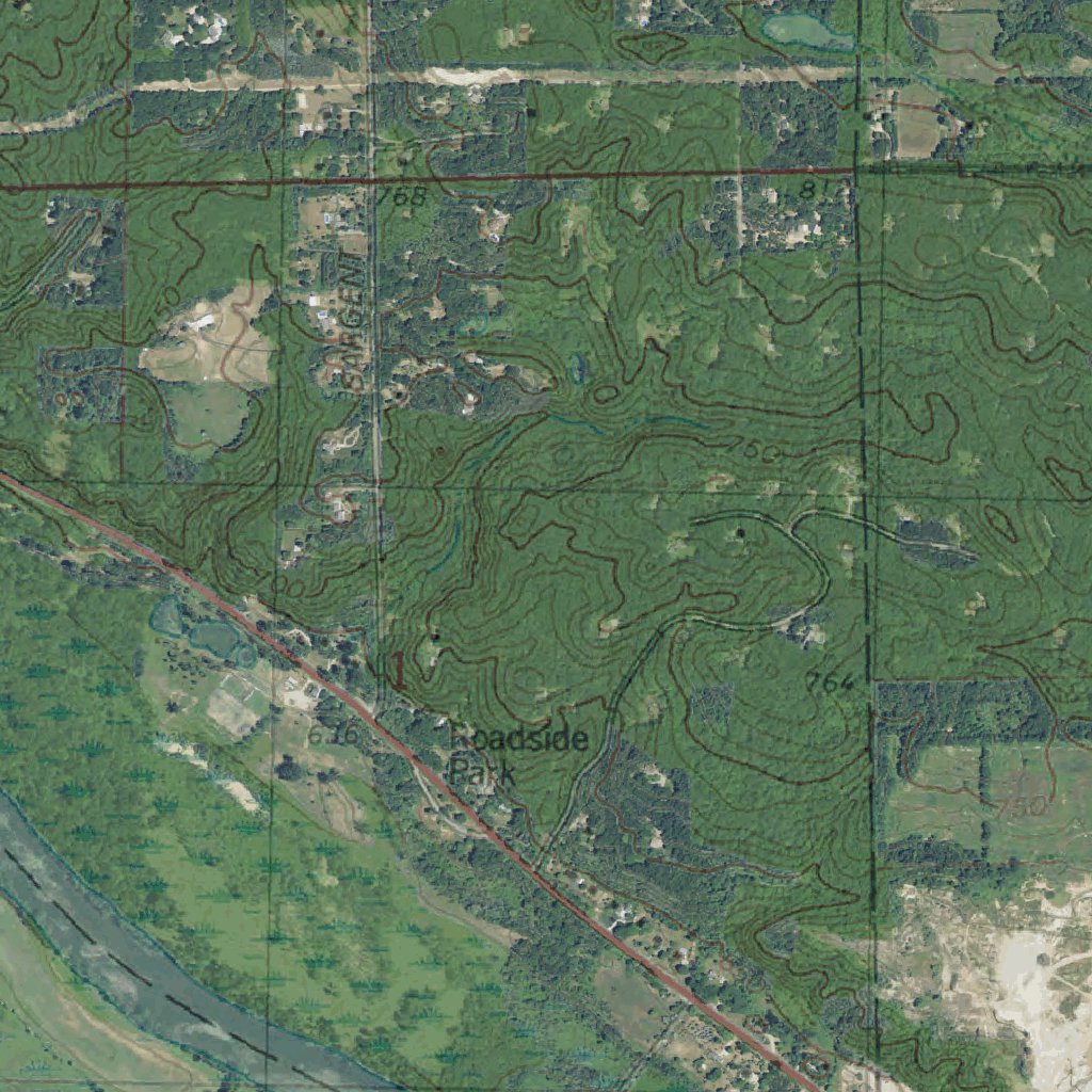 MI-Cascade: GeoChange 1974-2012 Map by Western Michigan University | Avenza Maps