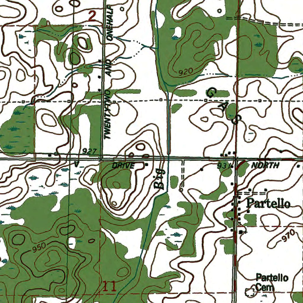 MI-Duck Lake: Authoritative US Topos 1980 Map by Western Michigan ...