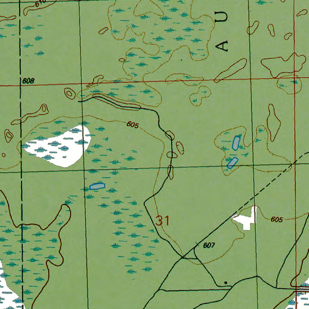 MI-East Tawas: Authoritative US Topos 1989 Map by Western Michigan ...