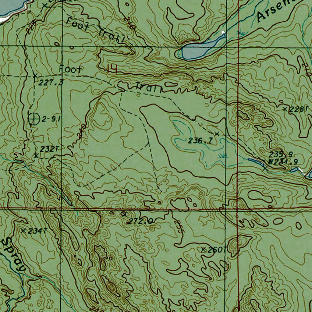 MI-Grand Portal Point: Authoritative US Topos 1983 Map by Western ...