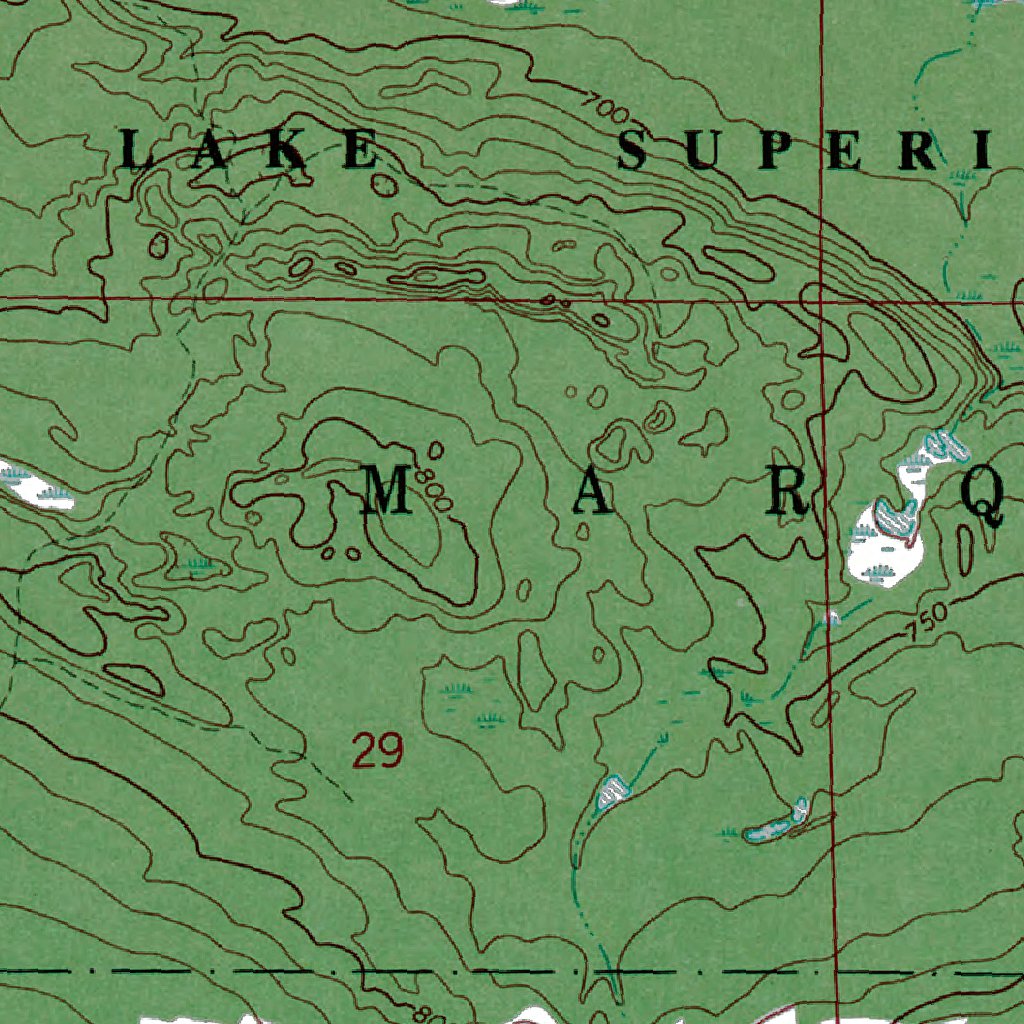 MI-Hessel: Authoritative US Topos 1964 Map by Western Michigan ...