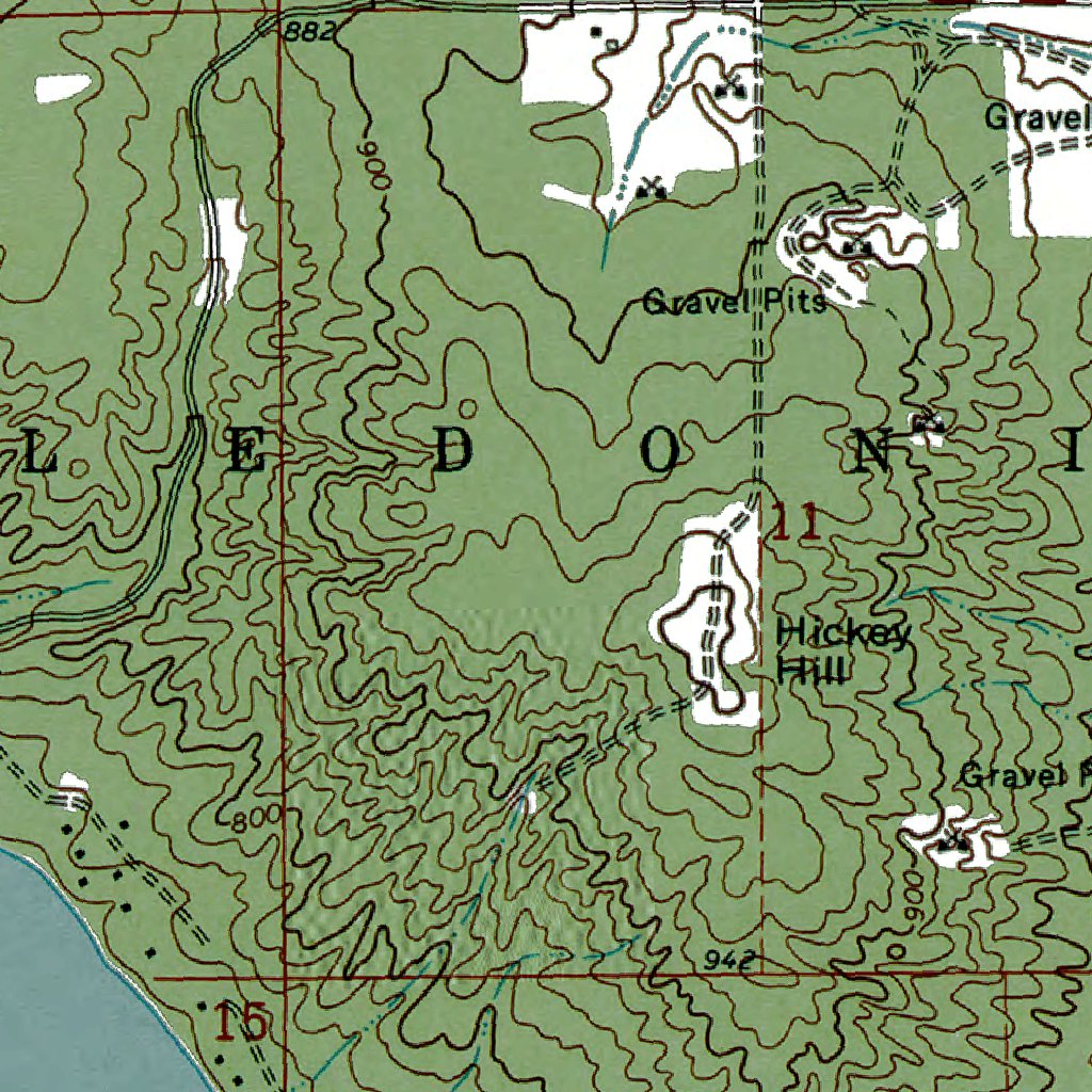 MI-Hubbard Lake: Authoritative US Topos 1972 Map by Western Michigan ...