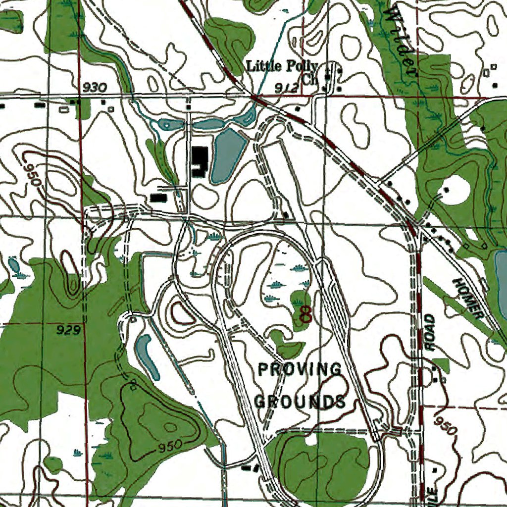 MI-Lyon Lake: Authoritative US Topos 1980 Map by Western Michigan ...