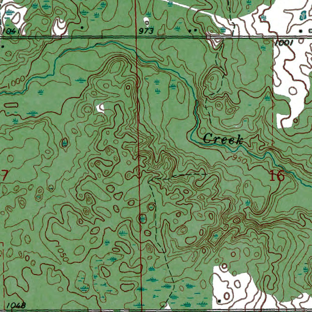 MI-Meredith SW: Authoritative US Topos 1969 Map by Western Michigan ...