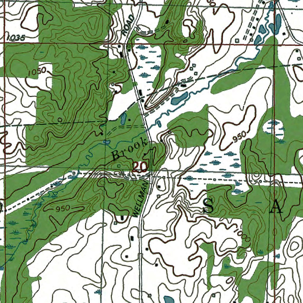 MI-Parma: Authoritative US Topos 1981 Map by Western Michigan ...