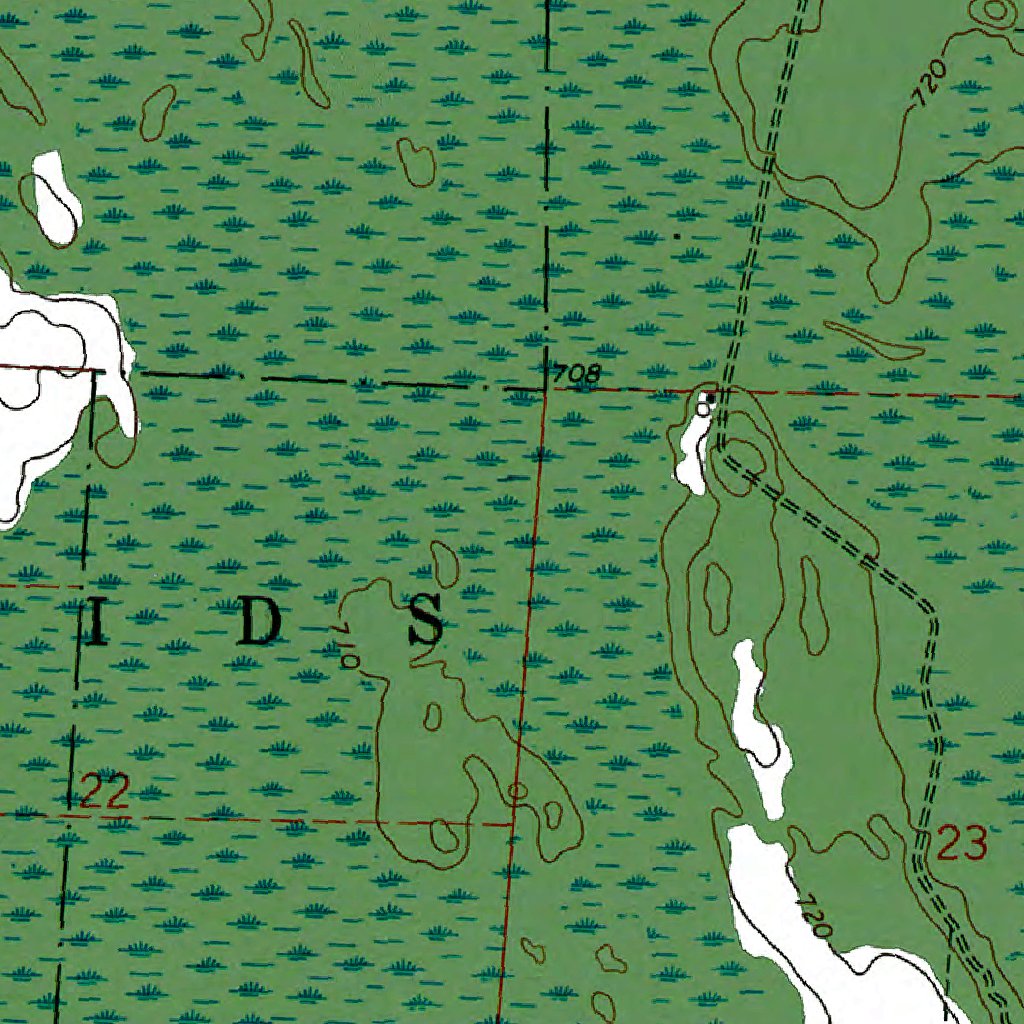 MI-Polaski: Authoritative US Topos 1971 Map by Western Michigan ...