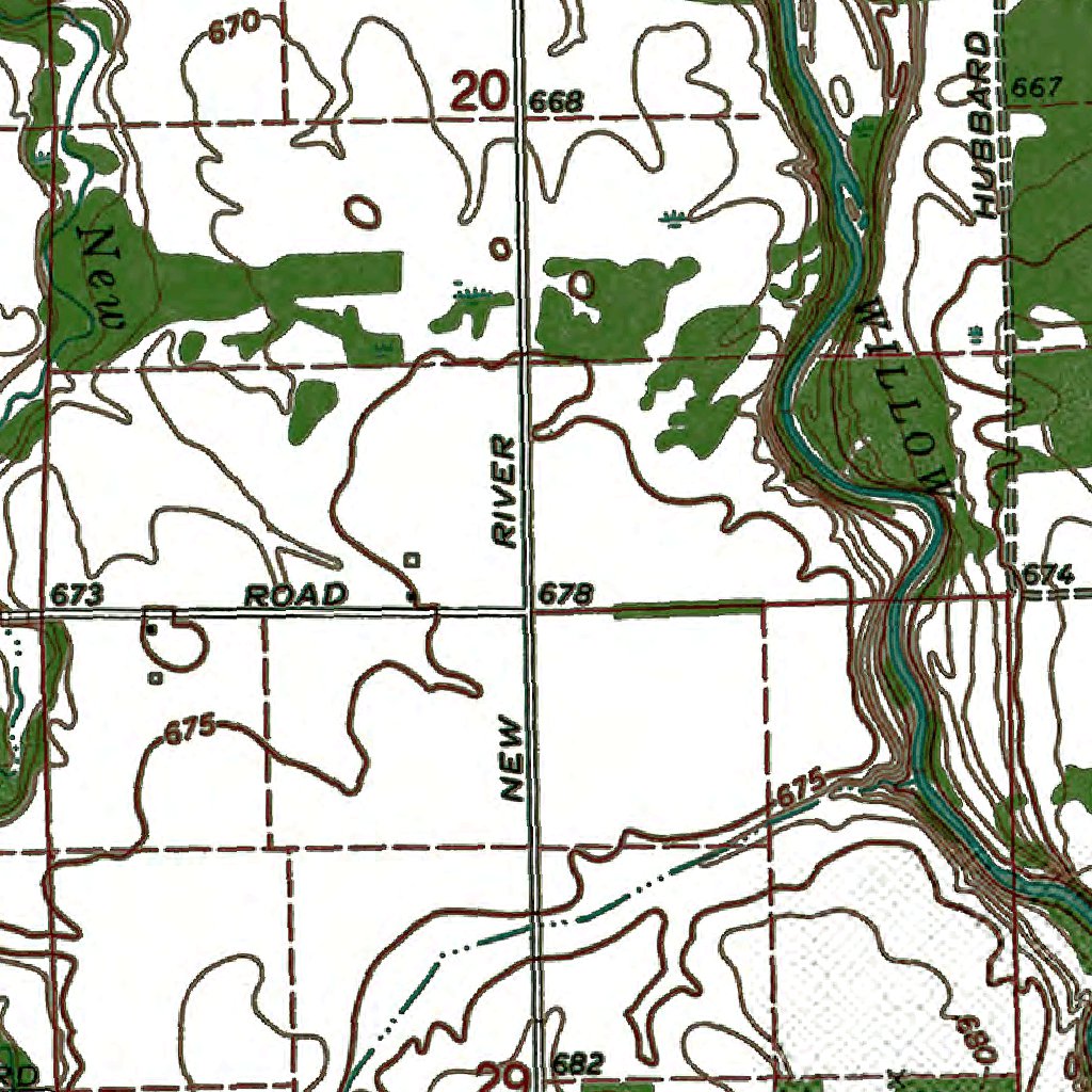 MI-Redman: Authoritative US Topos 1970 Map by Western Michigan ...