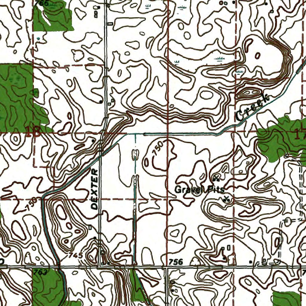 MI-Riley: Authoritative US Topos 1965 Map by Western Michigan ...