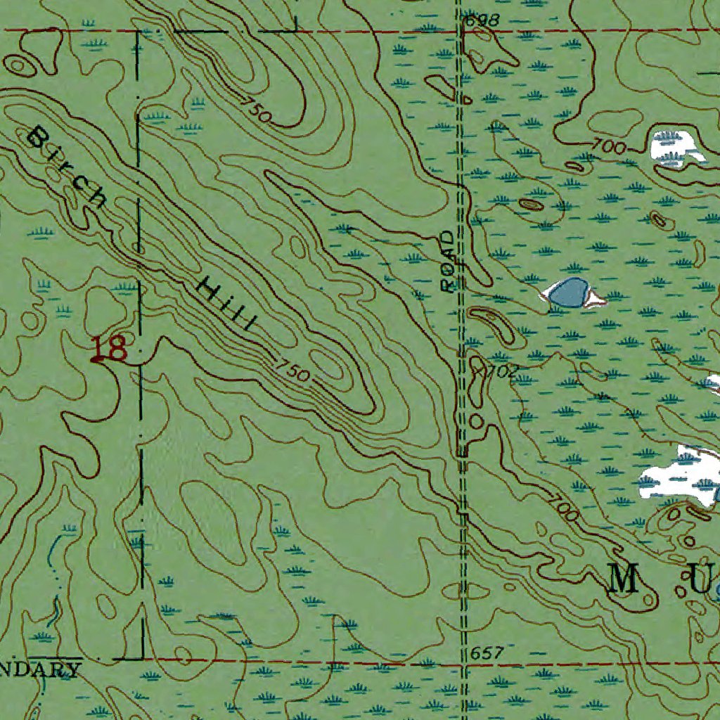 MI-Stalwart: Authoritative US Topos 1964 Map by Western Michigan ...