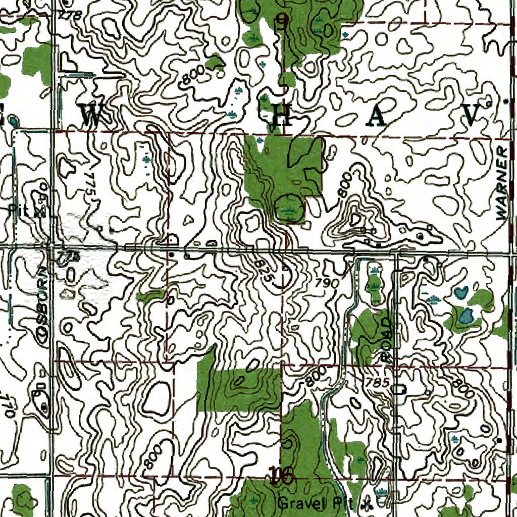 MI-Sumner: Authoritative US Topos 1965 Map by Western Michigan ...