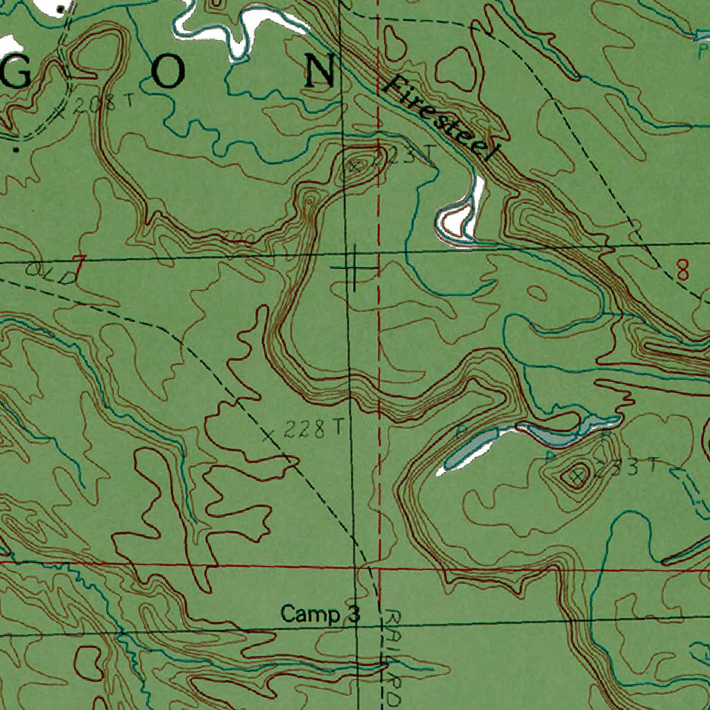 MI-Tenmile Point: Authoritative US Topos 1982 Map by Western Michigan ...