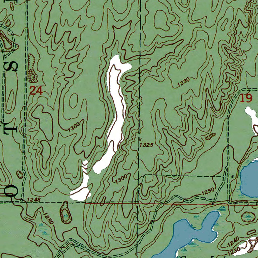 MI-Turtle Lake: Authoritative US Topos 1950 Map by Western Michigan ...
