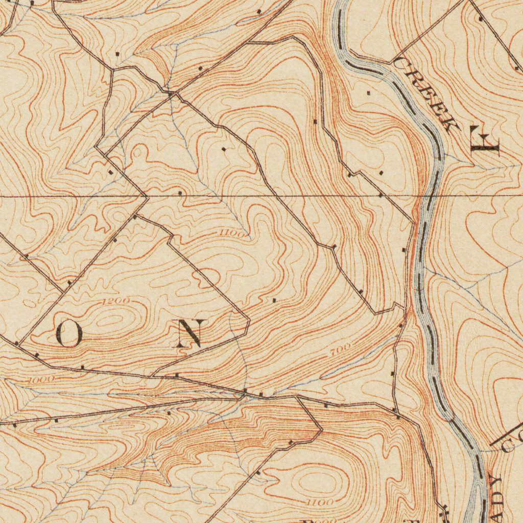 NY-Fonda: Authoritative US Topos Historic 1902 Map by Western Michigan ...