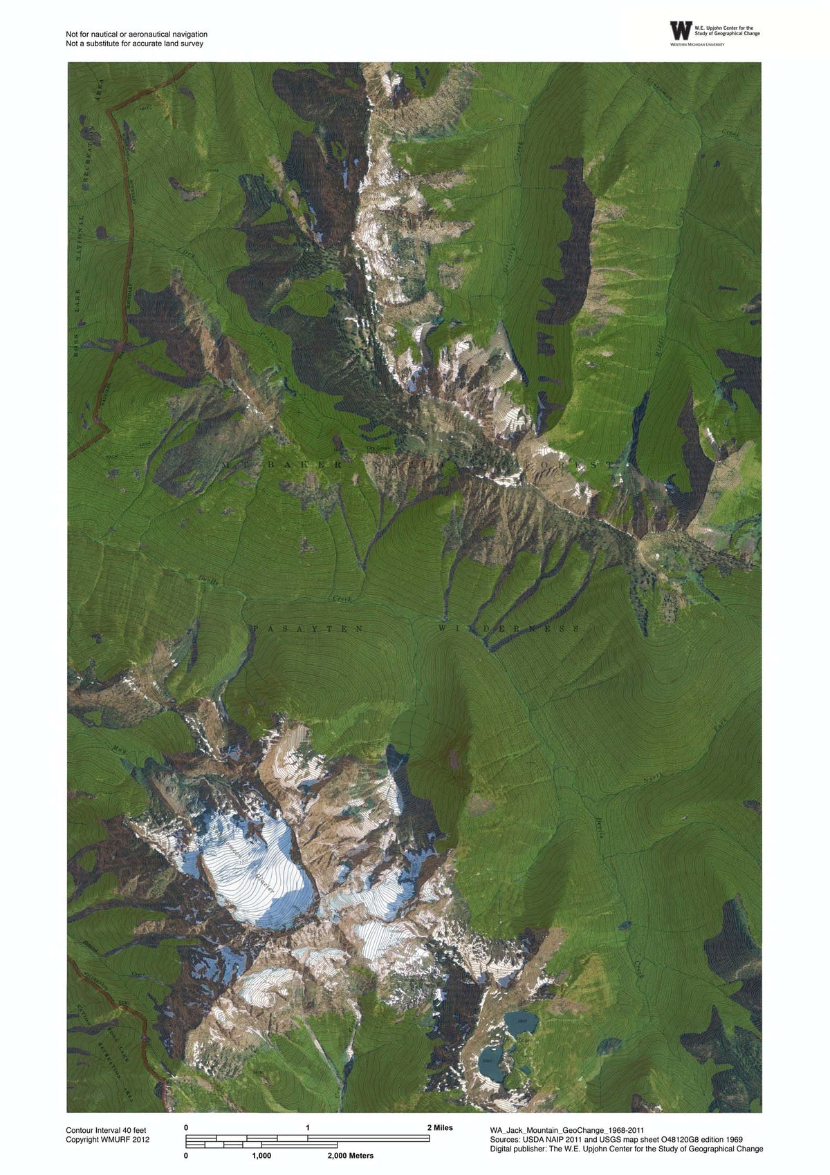 Ross Lake National Recreation Area (Bundle) Map by Western Michigan ...