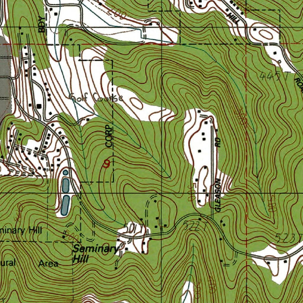 WA-Centralia: Authoritative US Topos 1985 Map by Western Michigan ...