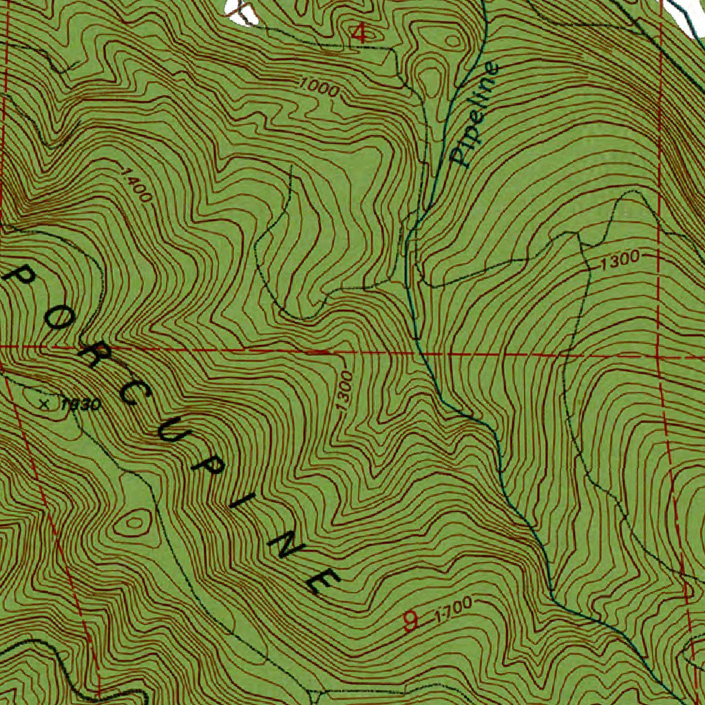 WA-Lake Lawrence: Authoritative US Topos 1990 Map by Western Michigan ...