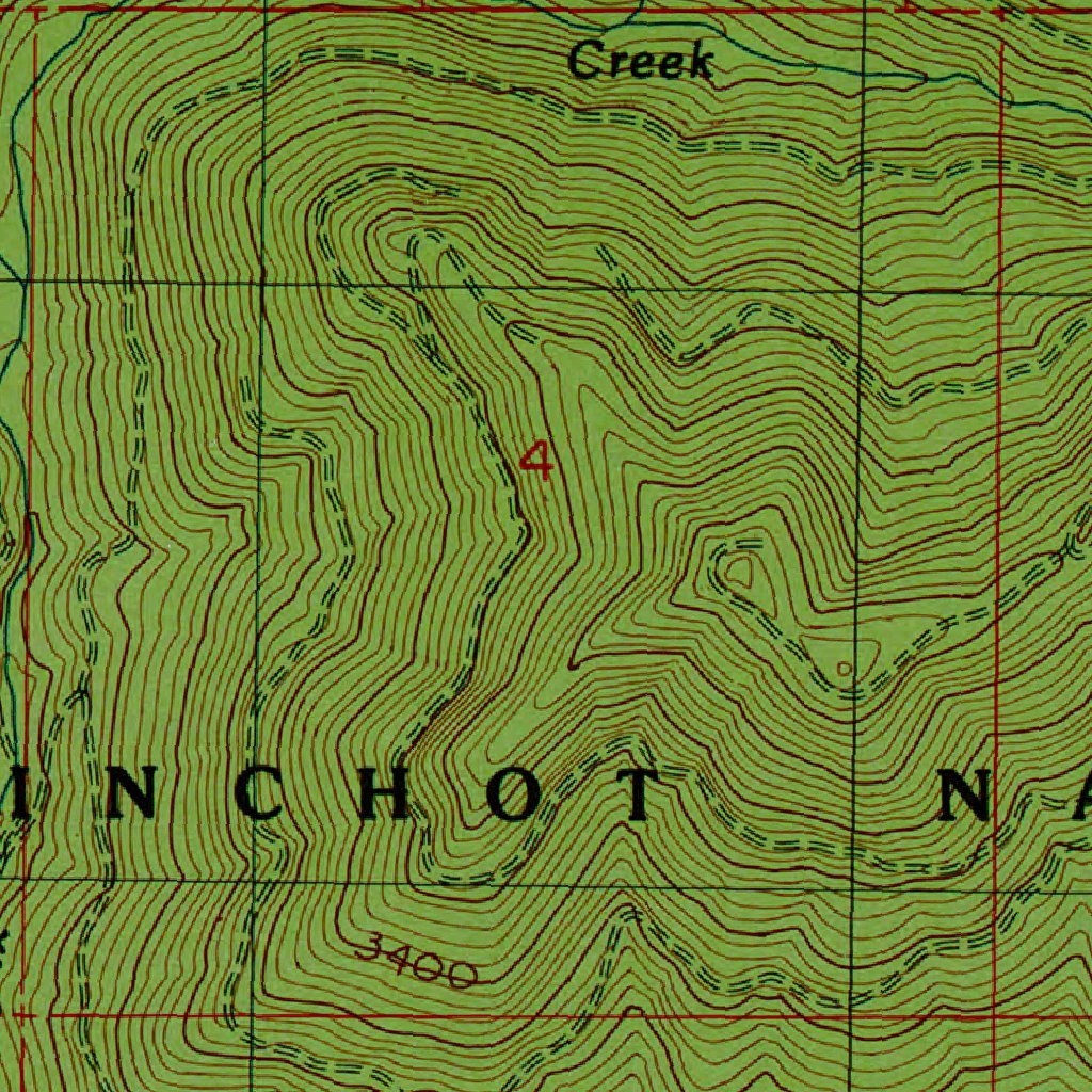 WA-Sawtooth Ridge: Authoritative US Topos 1989 Map by Western Michigan ...