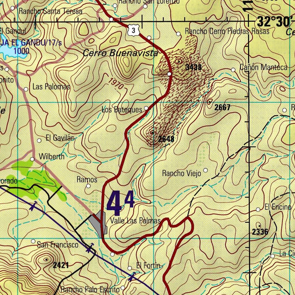 San Diego, 2001, 3rd edition of JOG Air NI-11-11 at 250000 scale Map by ...