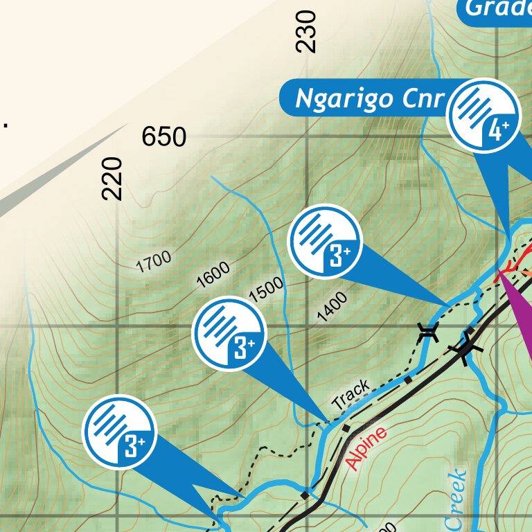Thredbo River - Dead Horse Gap to Skitube - Whitewater Kayaking Map by ...