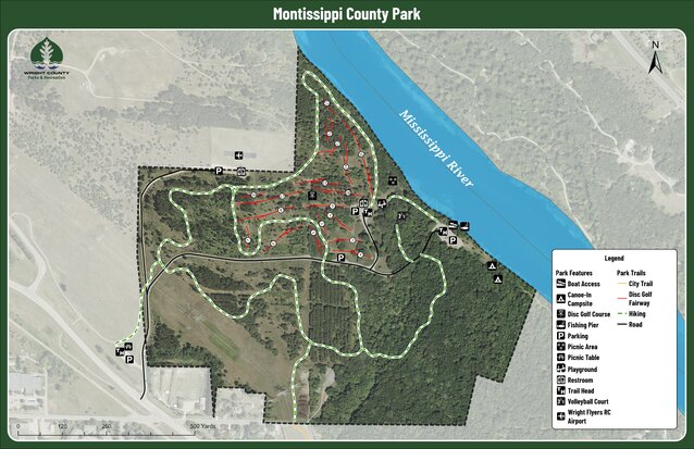 Montissippi County Park Map by Wright County Parks and Recreation ...