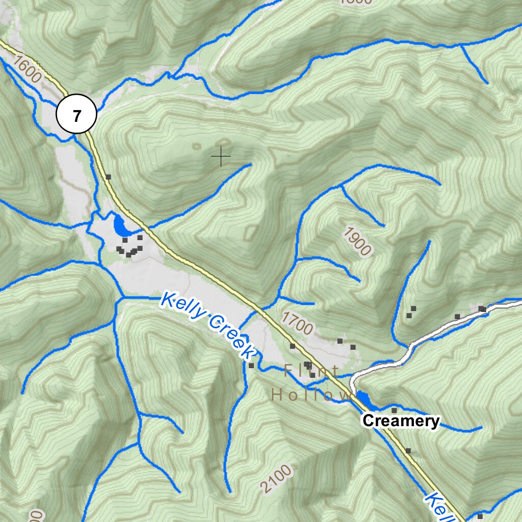 Alderson Quad Topo - WVDNR Map by WV Division of Natural Resources ...
