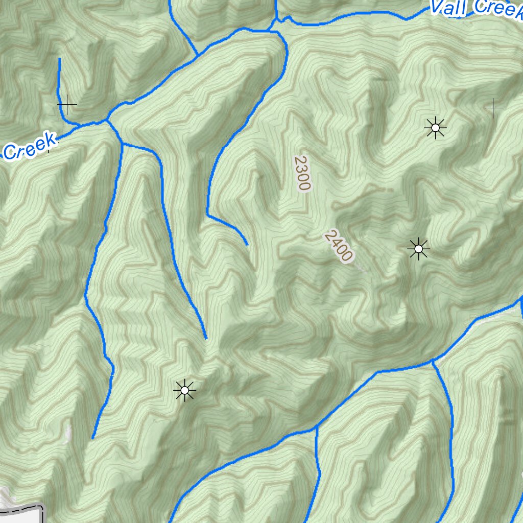 Amonate Quad Topo - WVDNR Map by WV Division of Natural Resources ...