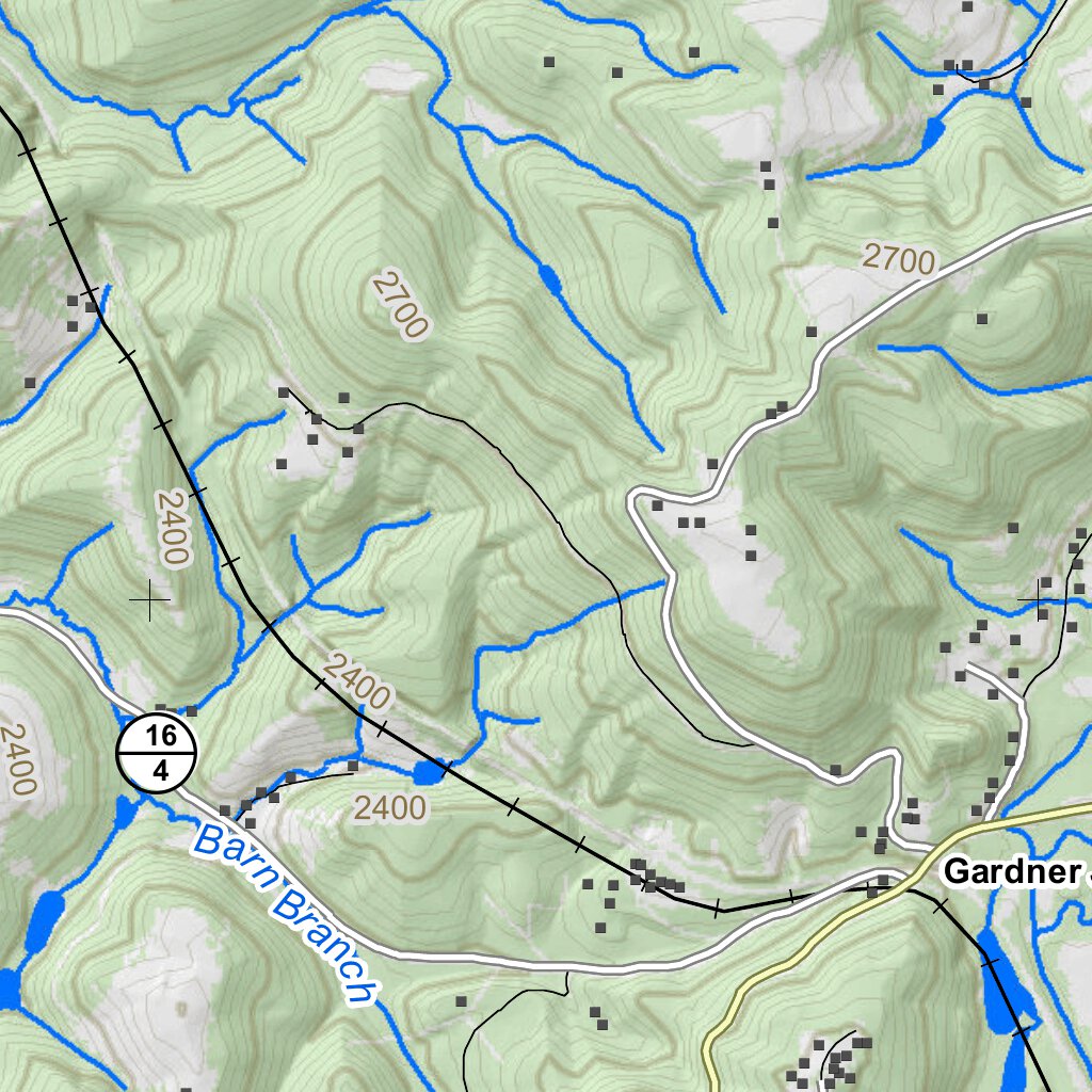 Athens Quad Topo - WVDNR Map by WV Division of Natural Resources ...