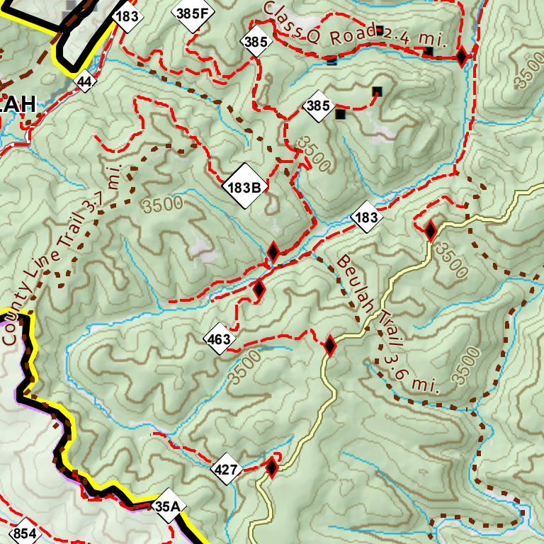 Beaver Dam Wildlife Management Area Map by WV Division of Natural ...