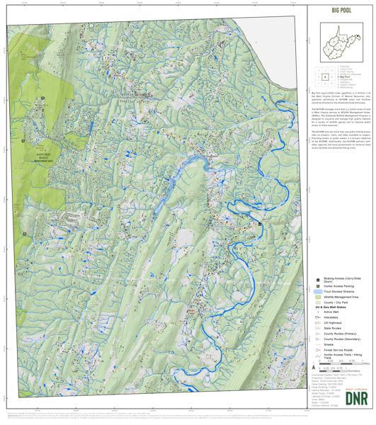 Berkeley County, WV Quad Maps - Bundle Map by WV Division of Natural ...