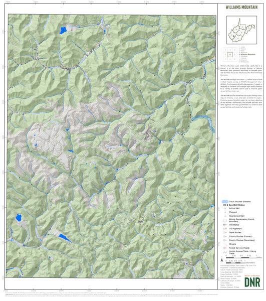 Boone County, WV Quad Maps - Bundle Map by WV Division of Natural ...