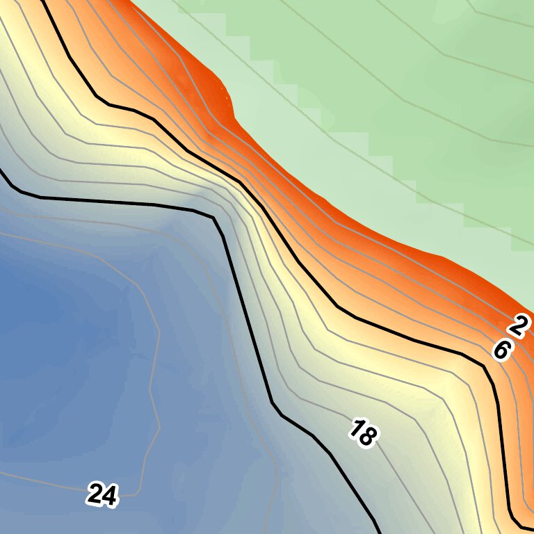 Buffalo Fork Lake Fishing Guide Map by WV Division of Natural Resources ...