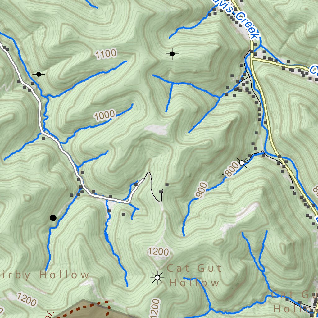 Charleston West Quad Topo - WVDNR Map by WV Division of Natural ...