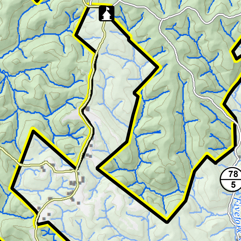 Chief Cornstalk Wildlife Management Area Map by WV Division of Natural ...