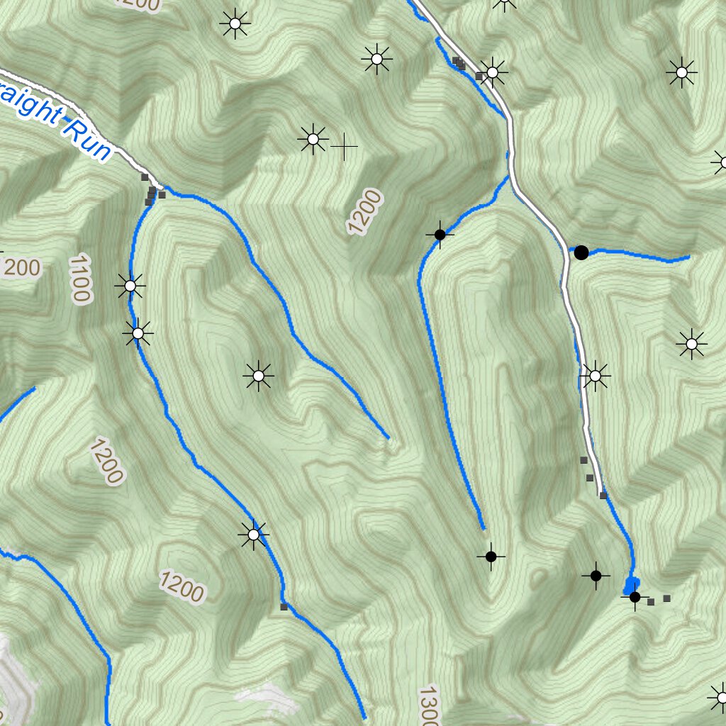 Chloe Quad Topo - WVDNR Map by WV Division of Natural Resources ...