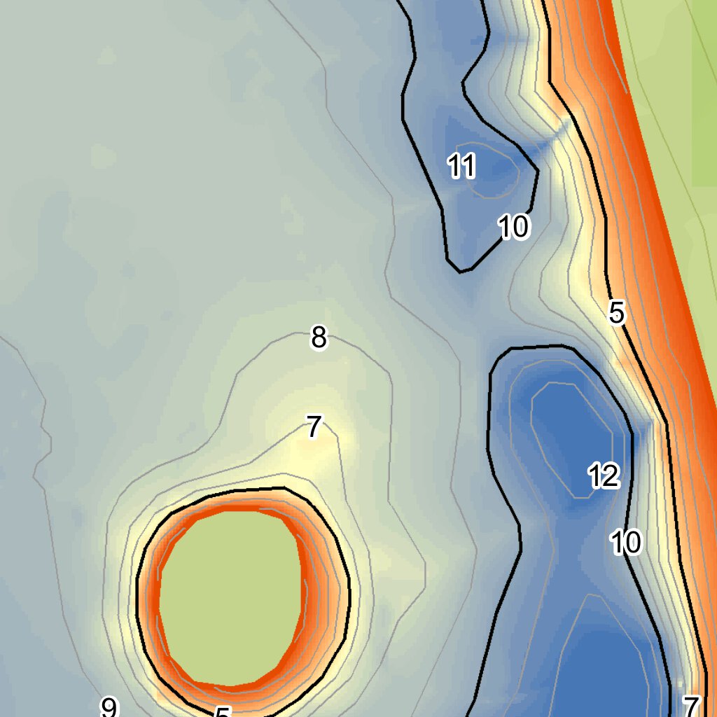 Dunkard Fork Lake Fishing Guide (Large) Map by WV Division of Natural ...