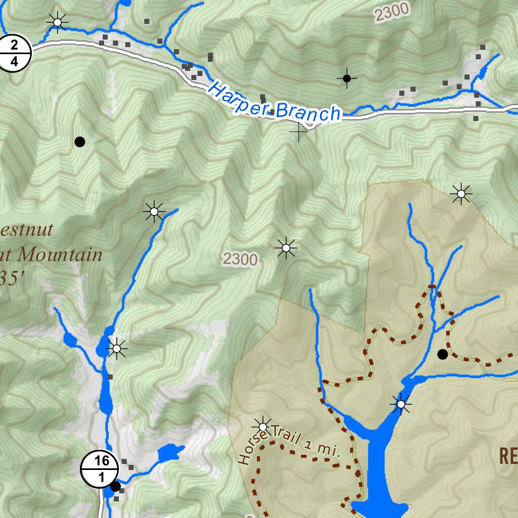 Eccles Quad Topo - WVDNR Map by WV Division of Natural Resources ...