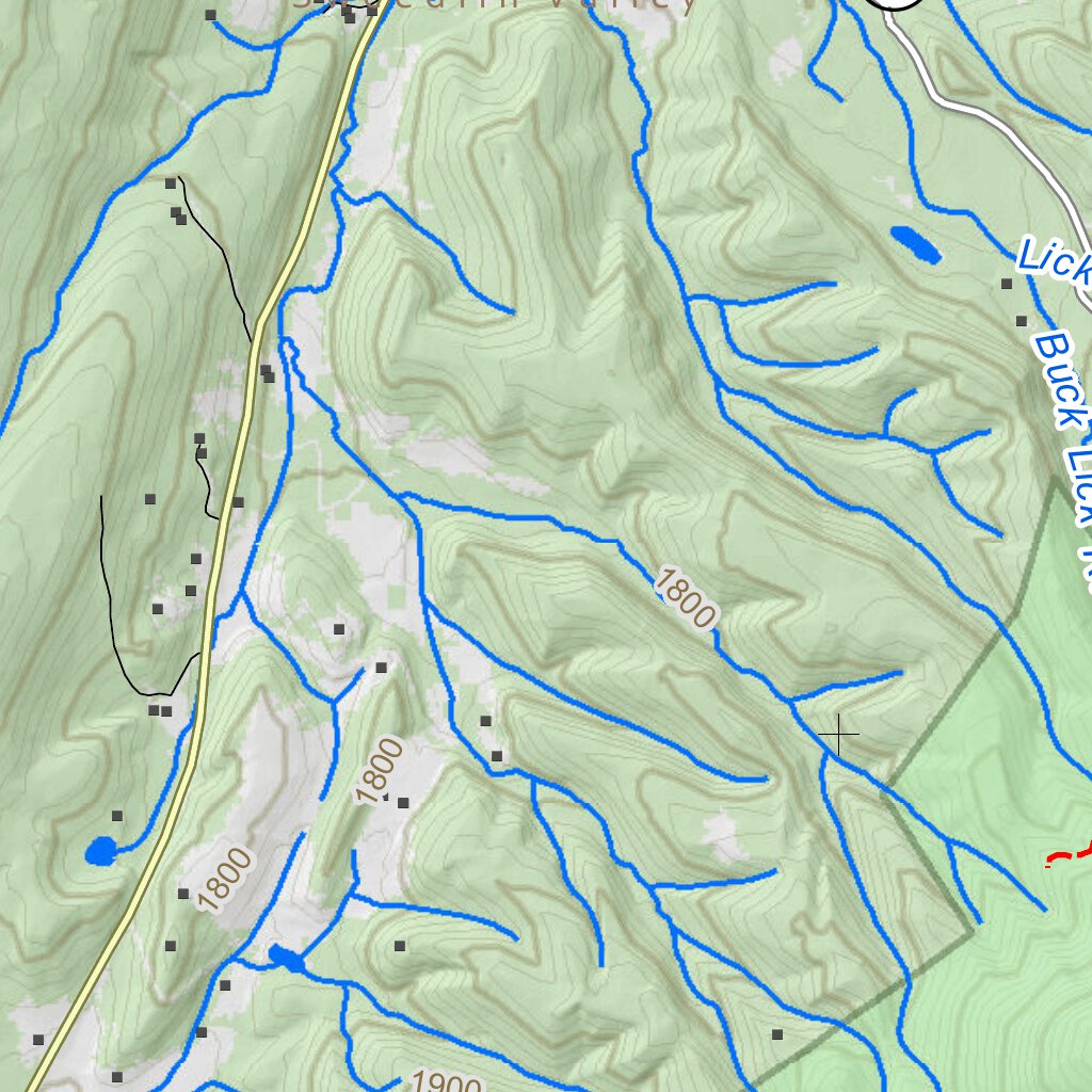 Fort Seybert Quad Topo - WVDNR Map by WV Division of Natural Resources ...