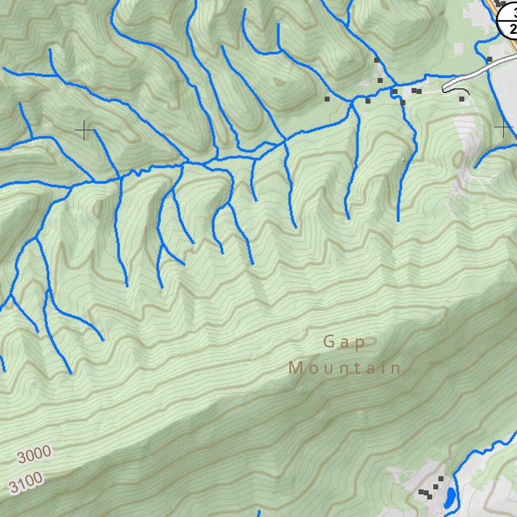 Gap Mills Quad Topo - WVDNR Map by WV Division of Natural Resources ...