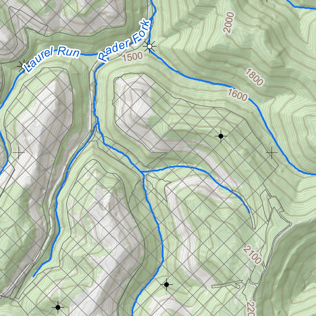 Gilboa Quad Topo - WVDNR Map by WV Division of Natural Resources ...