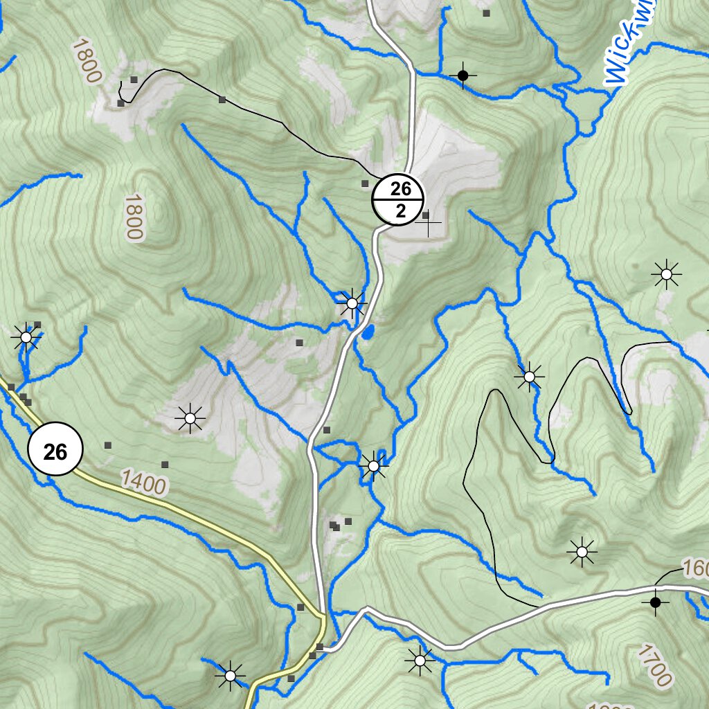 Gladesville Quad Topo - WVDNR Map by WV Division of Natural Resources ...