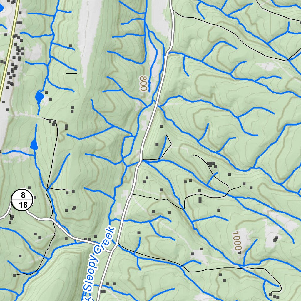 Glengary Quad Topo - WVDNR Map by WV Division of Natural Resources ...