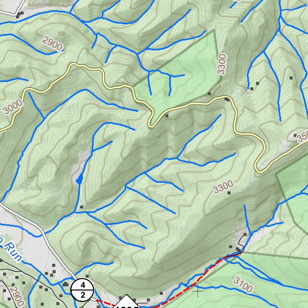 Green Bank Quad Topo - WVDNR Map by WV Division of Natural Resources ...