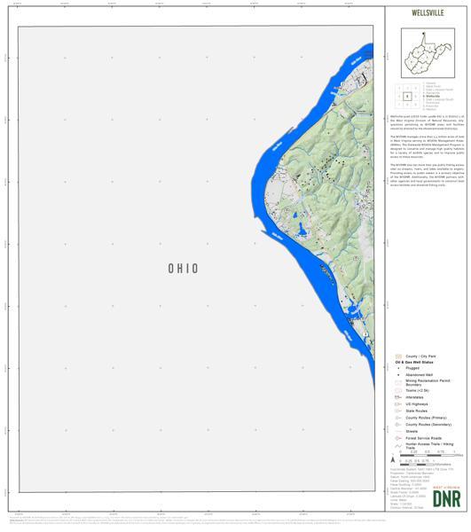 Hancock County, WV Quad Maps - Bundle Map by WV Division of Natural ...