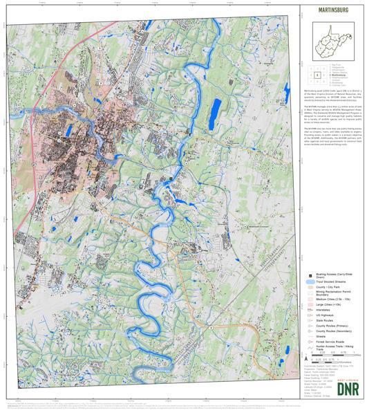 Jefferson County, WV Quad Maps - Bundle Map by WV Division of Natural ...